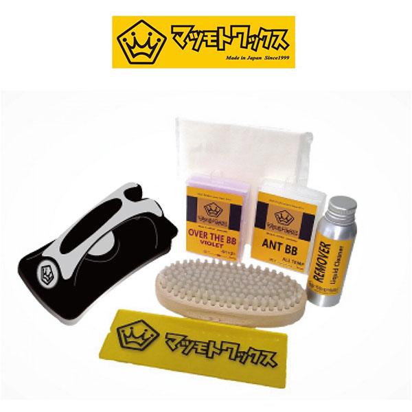 MATSUMOTOWAX(マツモトワックス) ホットワックス スタンダードセットホットワックスを始めたい方に、お得で人気のアイロン入セットをご提案します。マツモトワックスを代表する固形ワックス【ANT BB】と【OVER THE BB VI...