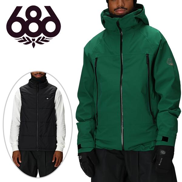 686 SIX EIGHT SIX(シックスエイトシックス) SMARTY 3-IN-1 RODEO 3L JACKET M5WN150・3層構造 infiDRY&amp;#174; 20K 43% Sorona&amp;#174; バイオ...