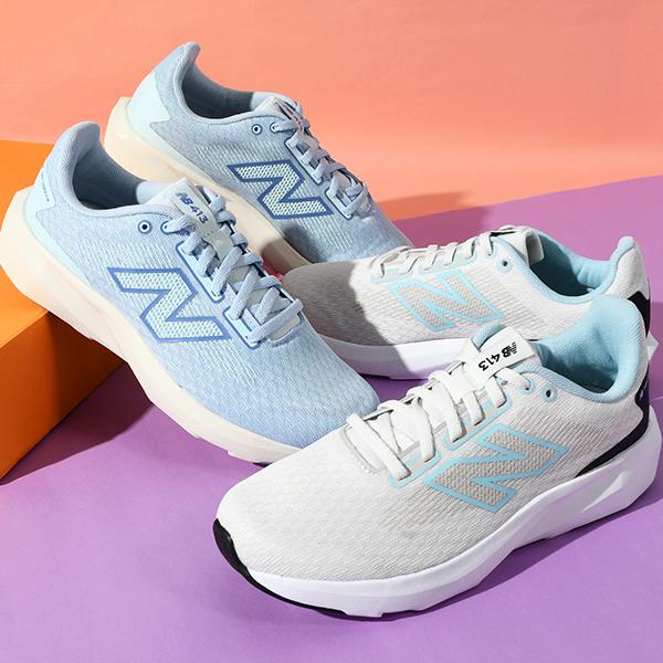 New Balance（ニューバランス） 413 V3 女性・婦人・ウィメンズ【日本正規代理店品】ジョギング、ウォーキング、ジムから普段履きまで活躍するマルチモデル「M413」がV3にアップデート。通気性と耐久性を考慮したメッシュアッパーが...
