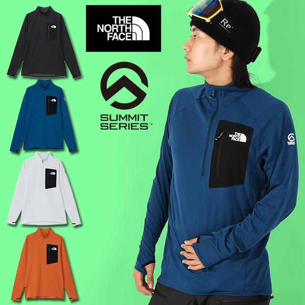 THE NORTH FACE（ザ・ノースフェイス）Expedition Dry Dot Zip High（ エクスペディション ドライ ドット ジップ ハイ）紳士 男性 ハーフジップ 長袖Tシャツ行動時間や運動量が多い遠征、気温や天候変化が...