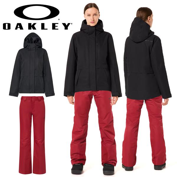 【日本正規代理店品】OAKLEY オークリー セットアップ 上下セット 上下組 ジャケット パンツレディース 女性 婦人【ジャケット】WMNS HEAVENLY RC JACKET BLACKOUT （ FOA500470 02E ）「BO...