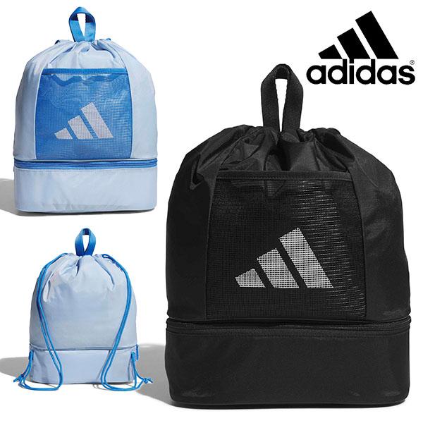 adidas (アディダス) キッズ ジムバッグ になります。キッズ・ジュニア・子ども・男の子・女子・男児・女児・ボーイズ・ガールズアディダスのジムバッグなら、日常の可能性が大きく広がる。2コンパートメント　デザインで荷物を整理しやすく、盗...