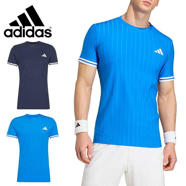 adidas (アディダス) M TENNIS フリーリフト Tシャツ PRO になります。メンズ・男性・紳士クライマクールテクノロジーを採用し、涼しくドライな着心地を実現したスリムフィットTシャツ。パフォーマンスとスタイルのどちらも追求し...