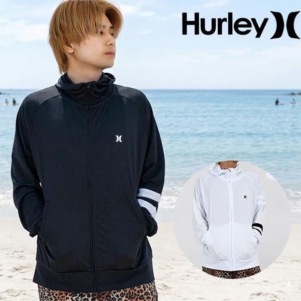 Hurley（ハーレー）RASH ZIP OPEN HOOD O＆O 紳士・男性 MSRG251011定番のラッシュ・パーカ素材は通常のラッシュ素材のライクラ混より遥かに軽量の速乾性のポリエステル。海にプールにフェスにキャンプにアウトドアシ...
