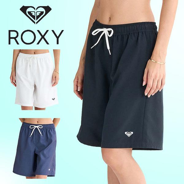ROXY（ロキシー） EVENING CALM RBS255016 婦人・女性用■DESIGN・定番人気の股下22cmのハーフレングス ボードショーツ。・ウェストはゴム＋ドローコードでサイズ調整可能です。・バックポケットに水抜き穴付き。・フ...