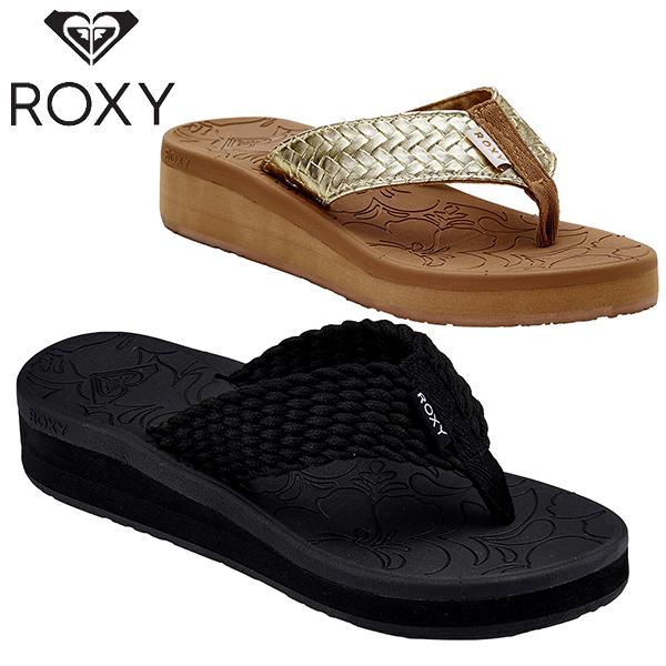 ROXY（ロキシー） CAILLAY JP 婦人・女性用 RSD261009■DESIGN・4cmソールのトングサンダル。・ストラップのバリエーション豊富に取り揃えました。・BLK、CREは編み込みストラップで、ナチュラルでリゾートな雰囲気...