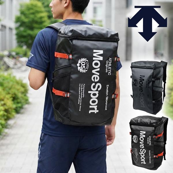 デサント DESCENTE ムーブスポーツ MOVESPORT スクエアバッグ40 ST6SBP40Uメンズ・レディース・男性・女性・男女兼用・ユニセックス総容量40Lのスクエアバックパック。水を染み込みにくくするために、PVC加工を施した...