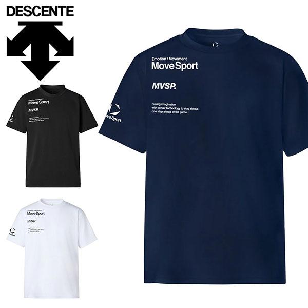 デサント DESCENTE ムーブスポーツ MOVESPORT グラフィック半袖シャツ ST6SHTT1Mメンズ 男性 紳士TAIKYU機能を持った半袖シャツです。※TAIKYU：型崩れしにくく、毛玉になりにくく、色褪せしにくい、独自のタフ...