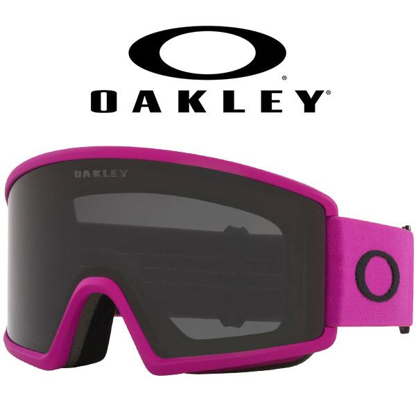 【日本正規代理店品】  OAKLEY TARGET LINE L OO7120-12ターゲットライン Lサイズ スノーゴーグル メンズ 男性 紳士  平面レンズのエントリーモデル。薄く滑らかなフレームデザインが広い視野を確保し、オークリーヘ...