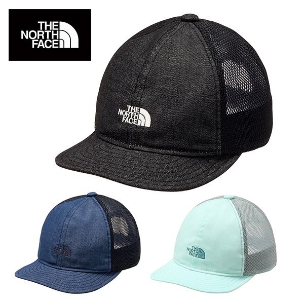 【※こちらの商品は「ネコポス発送」になりますので同梱や複数購入は出来ませんのでご了承の上ご検討ください。】THE NORTH FACE（ザ・ノースフェイス）(ザ・ノース・フェイス)Baby Denim Mesh Cap（ベビー デニム メッ...