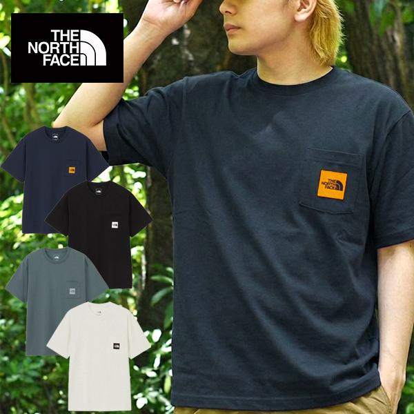 【※こちらの商品は「ネコポス発送」になりますので同梱や複数購入は出来ませんのでご了承の上ご検討ください。】THE NORTH FACE (ザ・ノースフェイス) (ザ・ノース・フェイス)S/S Square Logo Pocket Tee(シ...
