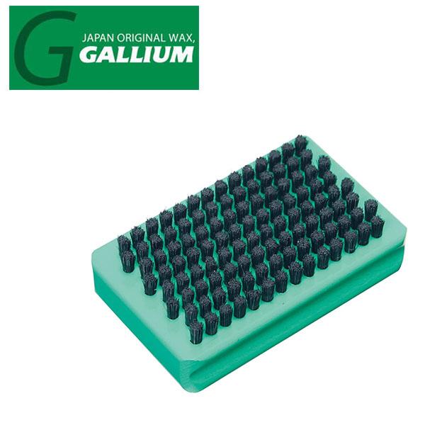 GALLIUM(ガリウム) ボア＆ナイロン ミックスブラシ TU0207【ワックスはがし(削り)用】スクレーピングの後、最初に使用するブラシスクレーピングでは、取り除けない滑走面のストラクチャーの中に残ったワックスを簡単・確実に掻き出せます...