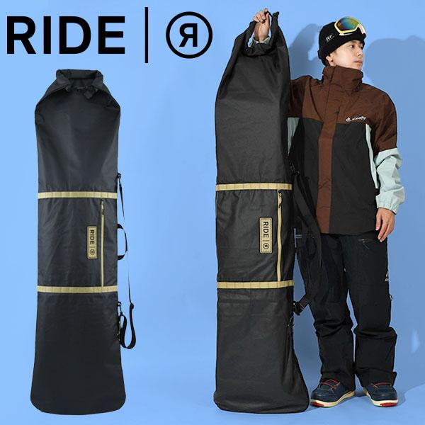 RIDE（ライド）UNFORGIVEN BOARD SLEEVE アンフォーギヴン ボードスリーブ 構造の特徴 軽度の磨耗に対応するボードプロテクション 安全なジッパークロージャーセンター・トウ・ハンドルサイズ：157cmカラー：ブラック容...
