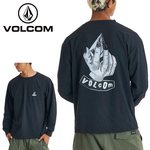 VOLCOM（ボルコム）GRAB THE STONE LS SURF TEE VLY261019 紳士・男性用アクティブな水辺のシーンからタウンユースまで幅広く対応する、長袖サーフTシャツ。フロントの左胸にはブランドロゴを配置し、バックには...