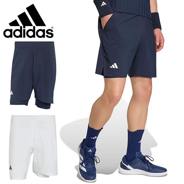 adidas (アディダス) M TENNIS ショーツ＆タイツ になります。メンズ・男性・紳士パリのクラシックなストリートスタイルにインスパイアされたアディダス テニス クライマクール ショーツ＆タイツは、機能的でしっかりと身体にフィット...