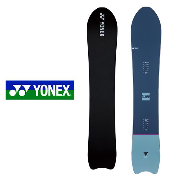 YONEX（ヨネックス）GLIDE グライド フリースタイル 板パウダーもカービングもファン＆スタイリッシュにノーズ部をさらに軽量化した新構造と新たなテール形状を採用。取り回しの良さがさらに向上。パウダーを楽にクルージングする浮力と、地形遊...