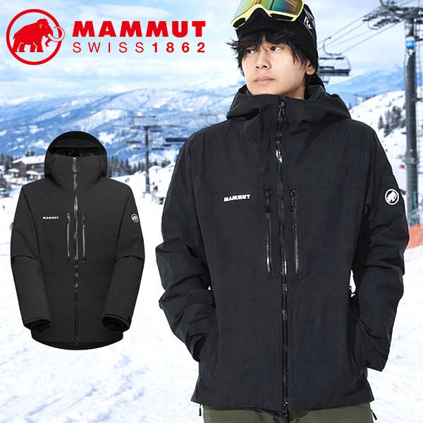 MAMMUT マムート Stoney HS Thermo Hooded Jacket AF Men 1010-31030 0001 blackマムートのベストセラーかつ最も汎用性の高いオールマウンテン対応断熱ハードシェルスキージャケットが、...