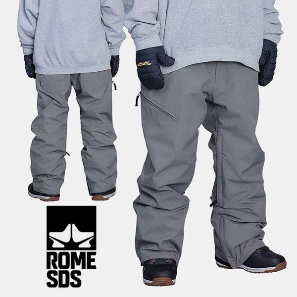 ROME SDS(ローム)【商品名】 STANCE PANTS【機能】・ウエストゲーター・ベンチレーション・ウエスト・アジャスターベルト・ボトムゲーター・５ポケット・ボトム・ファスナー・WATERPROOF: 10,000mm ・BREAT...