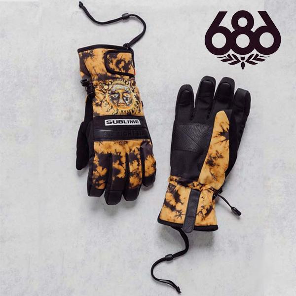686 SIX EIGHT SIX(シックスエイトシックス) RECON GLOVEハイスペックスノーグローブ。高い防水性と透湿性をもち、そのままスマホも触れるグローブ。レザーを使用し手の馴染みも抜群のアイテム。五本指タイプなのでバインディ...