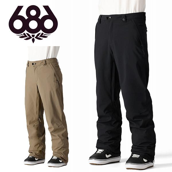686 SIX EIGHT SIX(シックスエイトシックス)  STANDARD SHELL PANT KCR213ナイロンベースの耐久性のあるしっかりとした生地でジャケットに合わせやすくカジュアルに履けるスタンダードなストレートパンツです...