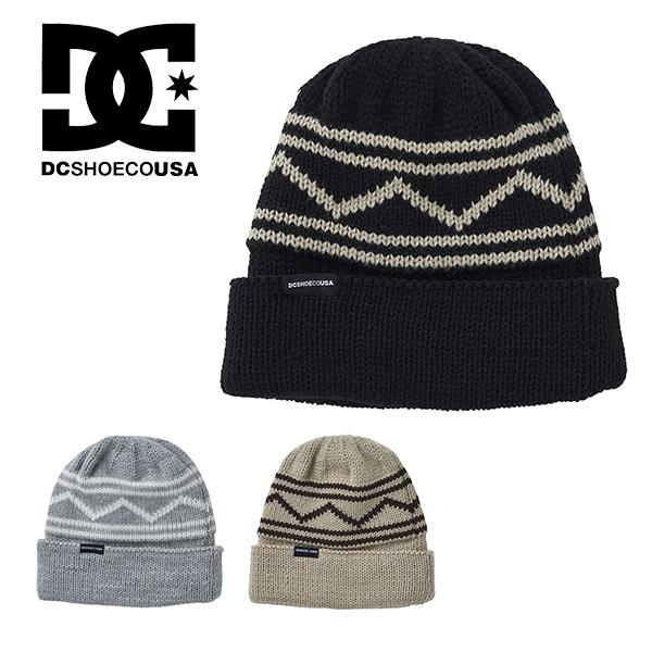 DC Shoes（ディーシー シューズ） レトロテイストなパターン柄が印象的なローゲージニットのカフビーニー。重くなりがちな秋冬のコーディネートにアクセントを加えつつ、遊び心も演出してくれる秀逸アイテムです。アクリル素材の肉厚なニット生地を...