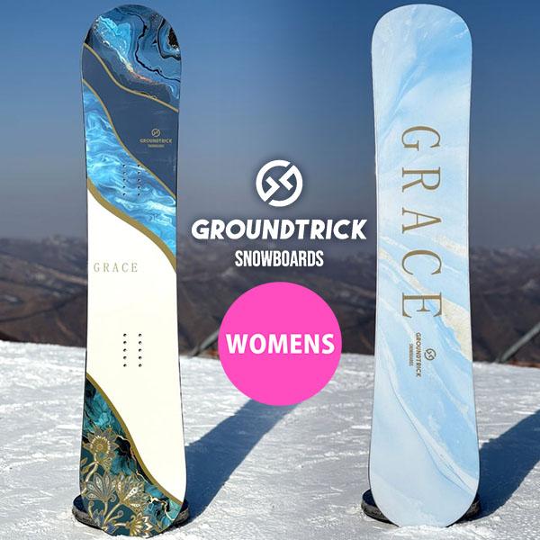 GROUNDTRICK SNOWBOARD (グランドトリック スノーボード) 板YouTubeやSNSで人気のインフルエンサーこきっすんがプロデュースし愛用する新ブランド！こきっすんがライダーとして、こだわりが詰め込まれてるグラトラー必須...
