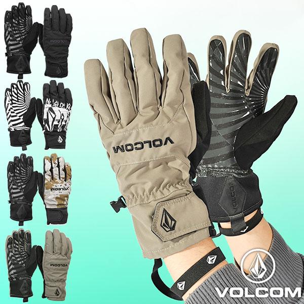 VOLCOM（ボルコム） V.CO NYLE GLOVE J6852607V-Science防水インサート、V-Science 2層構造、シリコンプリントパーム、80gm Thinsulate&amp;#8482;インサレーション、起毛トリ...