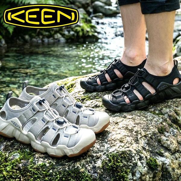 KEEN(キーン)HYPERPORT H2(ハイパーポート エイチツー)紳士 男性用 スニーカー サンダルハイブリッド・フットウェアという言葉を生み出した、KEENプロダクトの真骨頂、靴を超えたサンダル。 サンダルとは一線を画すシューズ。K...
