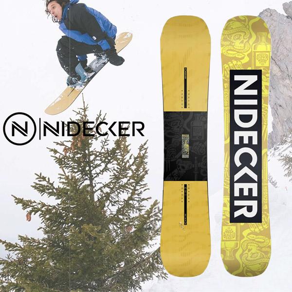 NIDECKER ナイデッカー SENSOR TEAM センサーチーム メンズフリースタイル　ハイブリッドキャンバー(CAMROCK) ツインチップ　パークで最も大きなキッカーにチャレンジしようと思っているライダーたちはSensor TEA...