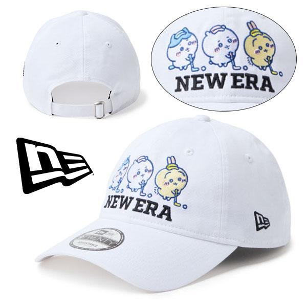 NEW ERA ニューエラ 9twenty long visor CHIIKAWA GOLFちいかわ ハチワレ うさぎ キャップ CAP 帽子 レディース 女性「ちいかわ」はイラストレーター・ナガノが描くX(旧Twitter)発の漫画。いつ...