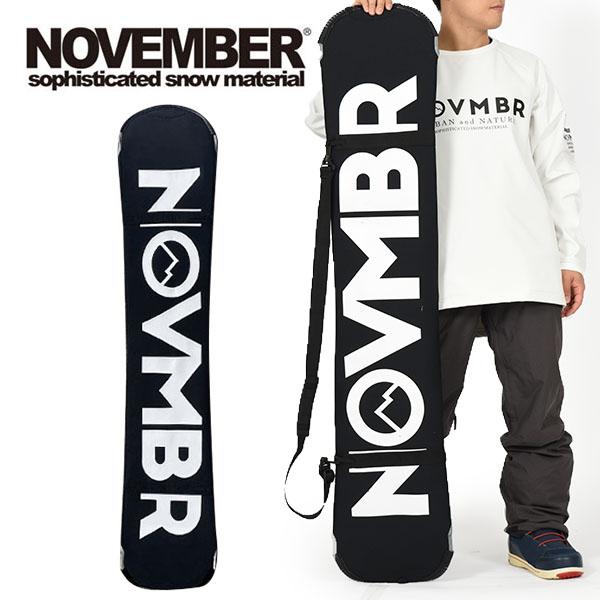 NOVEMBER(ノベンバー) 板 ボードケース ソールカバーネオプレーン素材を使用した耐久性に優れたソールカバー。ノーズ及びテール部の両サイドに補強バンパー、内側には補強バッジを装備し、エッジによる切れを防止。内側には補強バッジを装備しエ...