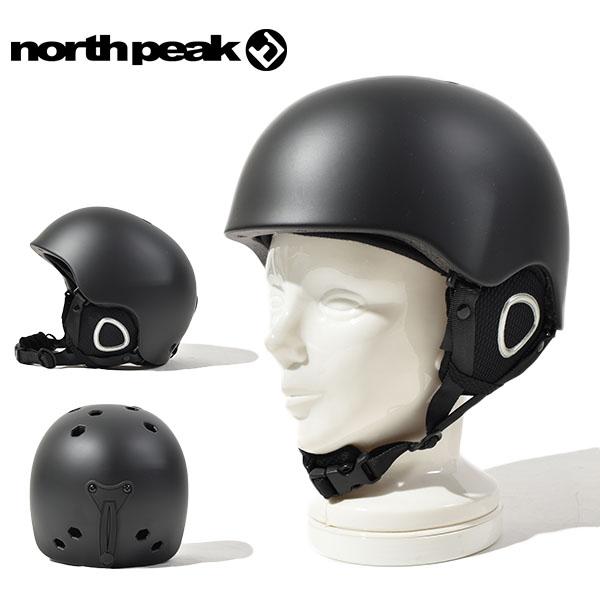 north peak(ノースピーク) ヘルメット NP-2512・軽くて快適なヘルメット・ベンチレーション付・着脱式イヤーパッド・サイズ調整ダイヤル付・ゴーグルストッパー付S-M(56-59cm)約350gL-XL(59-61cm)約370g