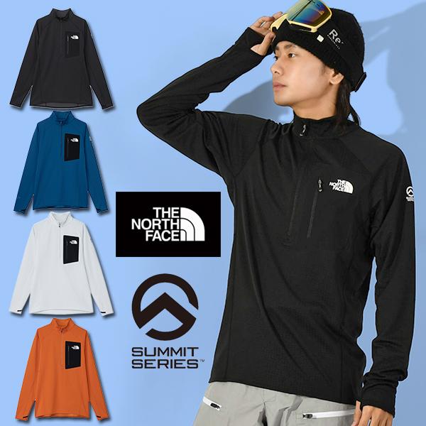 THE NORTH FACE（ザ・ノースフェイス）Expedition Dry Dot Zip High（ エクスペディション ドライ ドット ジップ ハイ）紳士 男性 ハーフジップ 長袖Tシャツ行動時間や運動量が多い遠征、気温や天候変化が...