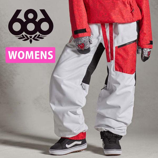 686 SIX EIGHT SIX(シックスエイトシックス) OUTLINE PANTS M3WN410シルエットはワイドでスペースも広く動きやすさがあり、裾はジョガータイプなのでブーツに溜まるようなダボっとした着こなしをする事が可能です・...