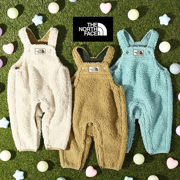THE NORTH FACE（ザ・ノースフェイス）B Cuddle Fleece Overall（カドル フリース オーバーオール）女児 男児 フリース オーバーオールになります。リサイクルポリエステルを使用した、保温性の高いフリースオーバ...