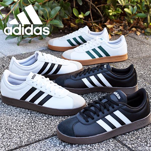 adidas (アディダス) VL COURT BASE M になります。レディース・女性・婦人VL コート ベース / VL COURT BASEサンバをモチーフリサイクル素材を一部使用した、快適なデイリースニーカー。何にでも合うこのアデ...
