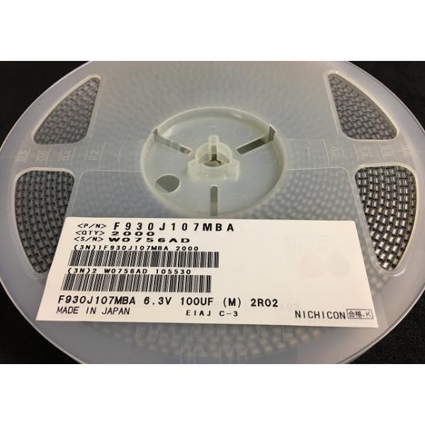 ニチコンチップタンタルコンデンサ　F930J107MBA　10個入6.3V100μF