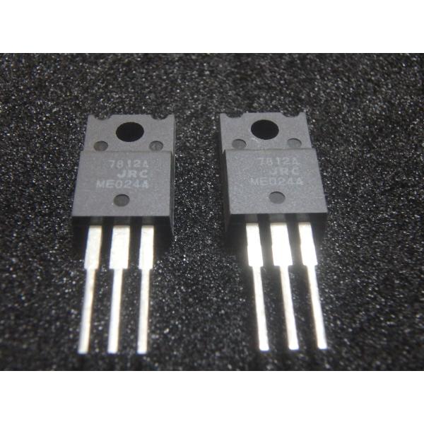 日清紡三端子レギュレータ NJM7812FA1個ROHSTO-220 +12V 1.5A