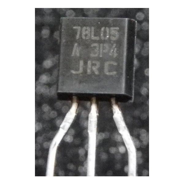 JRC　新日本無線三端子レギュレータNJM78L05A　10個入TO-92出力電圧:+5V出力電流:100mA