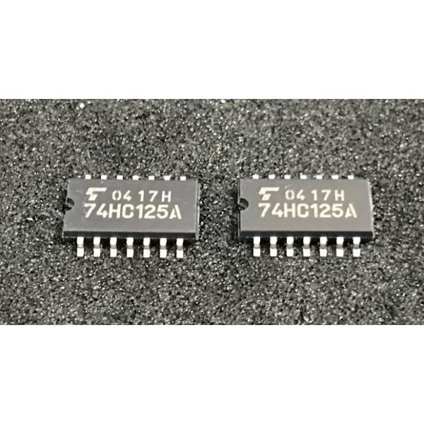 東芝CMOSロジックICBuffer/Transceiver 3-State-Output TC74HC125AF 1個4回路SOP14 10.8×7.8×1.5