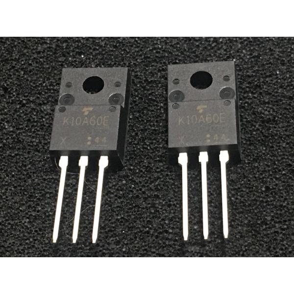 東芝パワーMOSFETTK10A60E1個ROHSTO-220SISπMOSVIIIドレイン・ソース間電圧:600Vドレイン電流:10A許容損失:45W入力容量:1300pFオン抵抗:0.75Ω