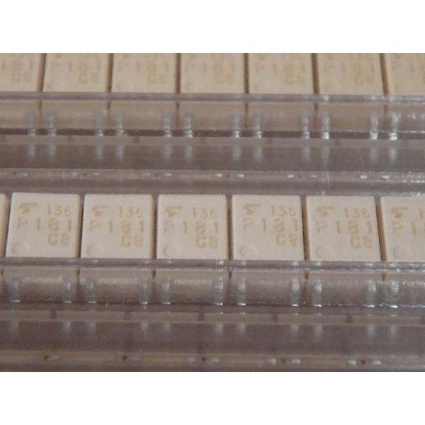 東芝　TOSHIBAフォトカプラトランジスタ出力TLP181(GB,F,T)　10個入ROHSSOP4コレクタ・エミッタ間電圧　80V変換効率　GBランク　100％〜300％絶縁耐圧　3750vrms