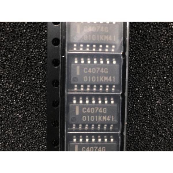 ルネサス　Renesas低雑音J-FET入力クワッド演算増幅回路UPC4074G2　1個14ピン・プラスチックSOP（5.72 mm（225））入力オフセット電圧 ±2 mV（TYP.）入力バイアス電流 30 pA（TYP.）スルーレート ...