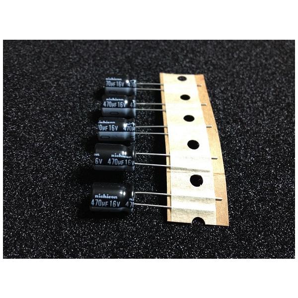 ニチコンアルミ電解コンデンサ UVR1C471MPD1TD 1個ROHS16V 470μF 8×11.5