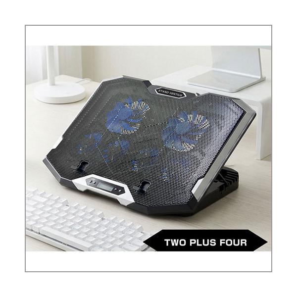 ※6月中旬発売予定です！※　【受発注】10cmの大型FAN×2基と7cmの小型FAN×4基、計6基が連携して効率的な冷却気流を生成。高負荷作業中のCPU・GPUに的確にアプローチし、パソコン内部の熱を逃がします。17インチサイズのノートパソ...