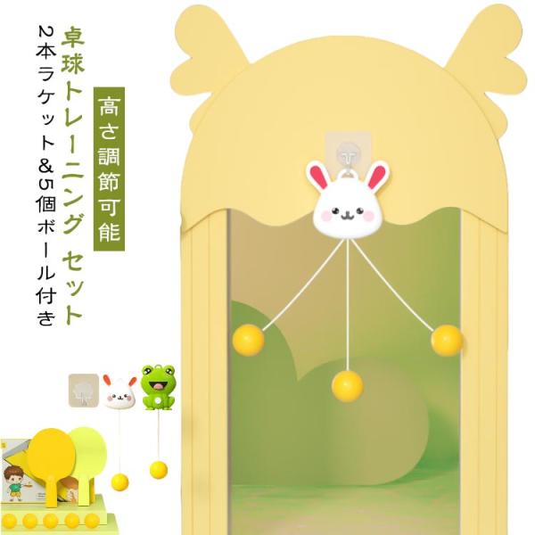 セット内容：本体1個＋ラケット2本＋ボール5個＋フック1個