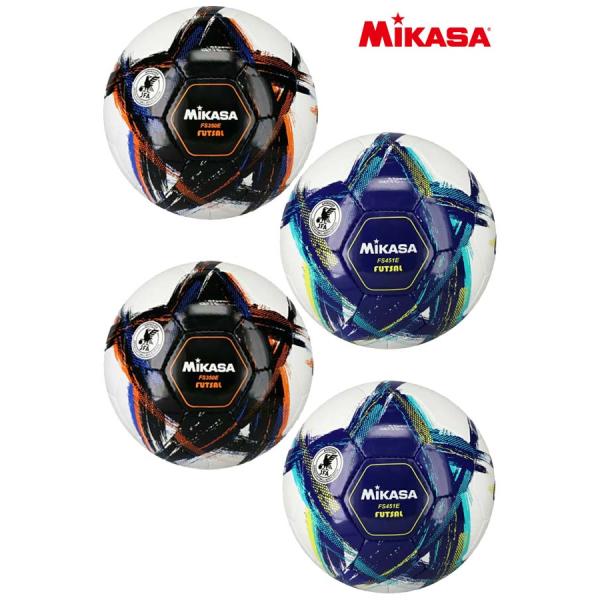 フットサル4号 OrgestA (オルゲスタ) 検定球4球SET品番：FS451E-4SETMIXMIKASA ミカサフットサル４号検定球(手縫い) フットサル トレーニング