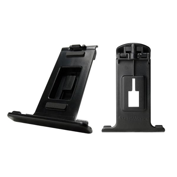 エレワークス製のスタンドにパナソニック(Panasonic)、サンヨー(SANYO)のメモリーナビ ゴリラ及びゴリラライト(Lite)を取り付けるアタッチメントですスタンド先端部が２枚目写真のスタンドに使用可能です本製品をスタンドに取り付け...