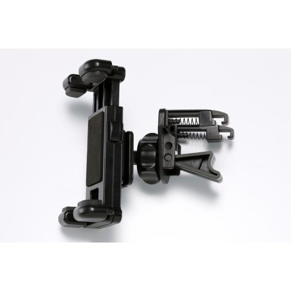 エンプレイス(NPLACE)の5インチのDIANAVI・DiNAVI・ポータブルナビ用のエアコンルーバー用の車載用取付スタンドです高さ：59mm〜87mm、厚さ：22mm程度までの端末に利用できますのでスマートフォン等にも使用可能ですオプシ...