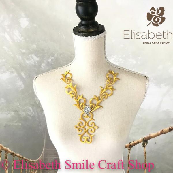 ゴールド レオタード バトン モチーフ ラインストーン ワッペン アイロン用 貼り付け アップリケ ハンドメイド パーツ 衣装 レオタードモチーフ バレエ衣装 新体操 バレエ衣装 舞台衣装 ステージ衣装 ダンス衣装 社交ダンス フィギア衣装